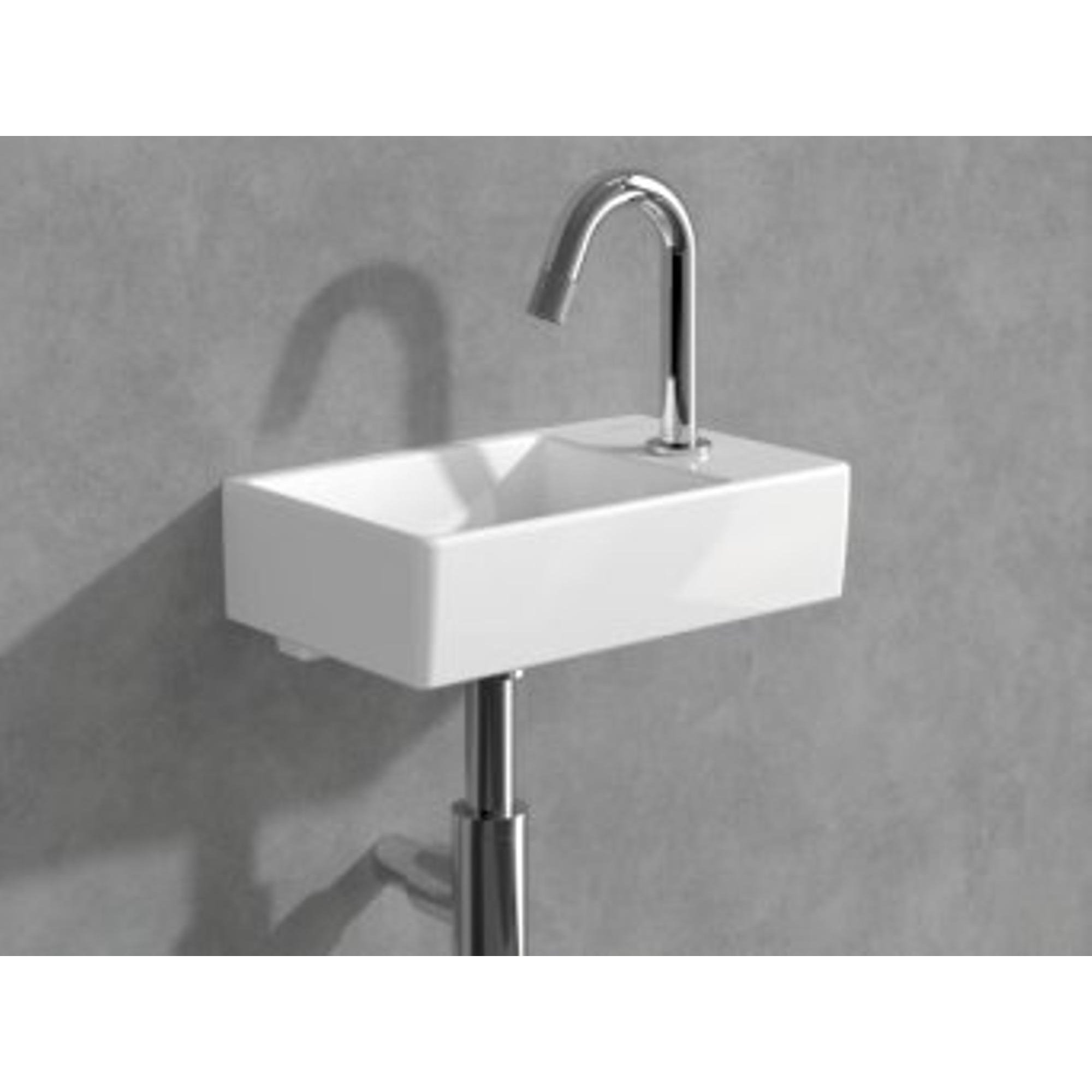 Villeroy & Boch Avento fonteinset - 36x22x11cm - kraangat rechts ...