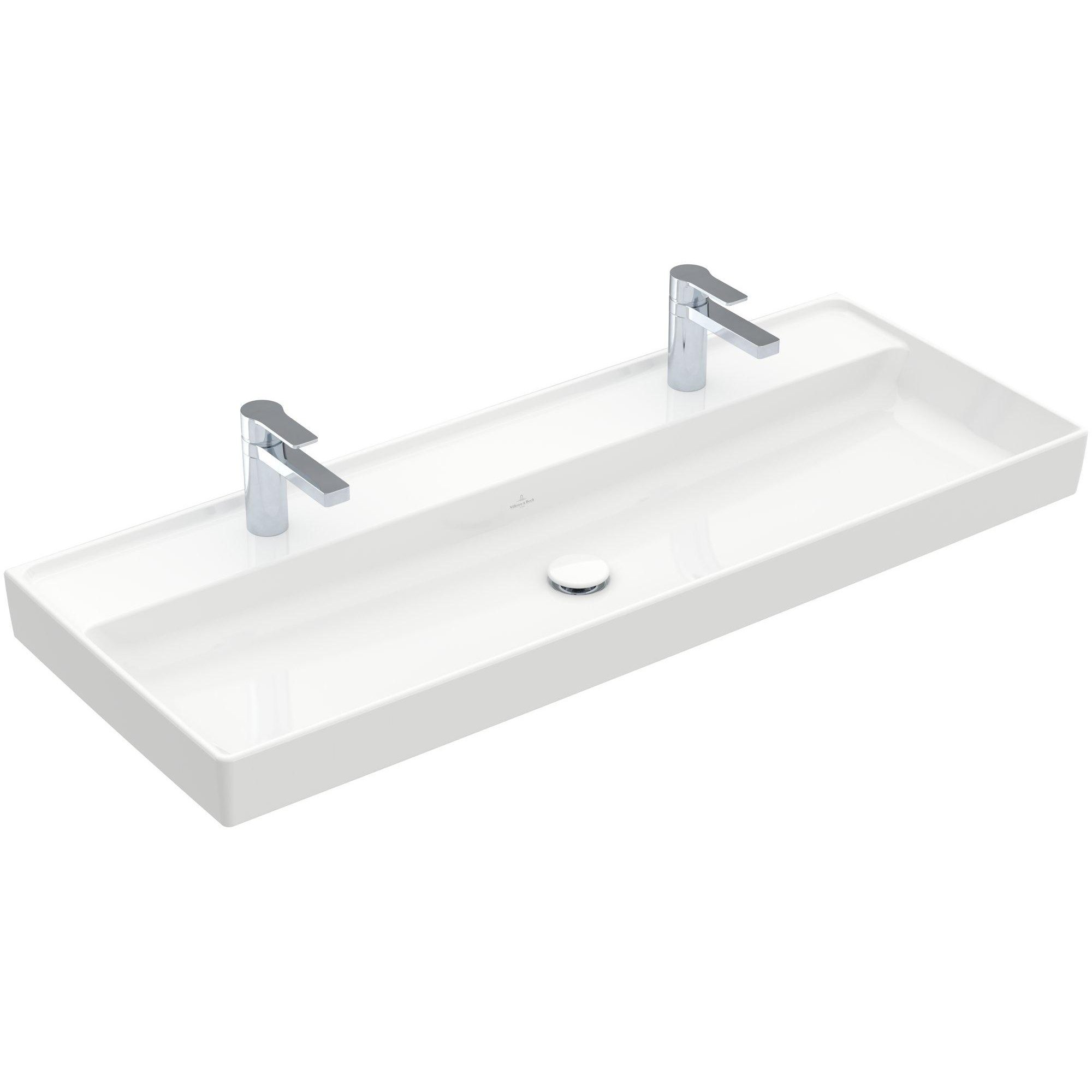 Villeroy & Boch Collaro meubelwastafel - 120x47cm - zonder overloop 2 ...