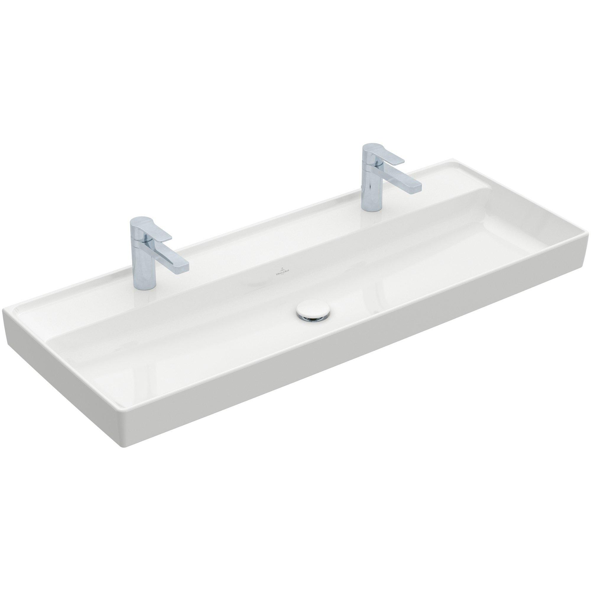 Villeroy & Boch Collaro meubelwastafel - 120x47cm - zonder overloop 2 ...