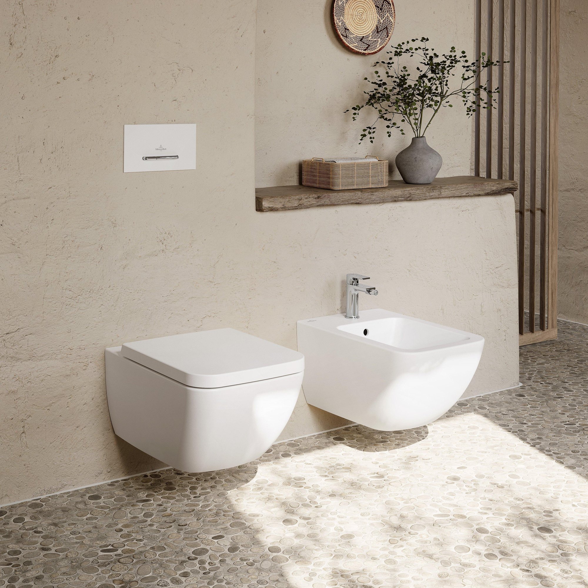 Villeroy & Boch Venticello closetzitting - met deksel met softclose en ...