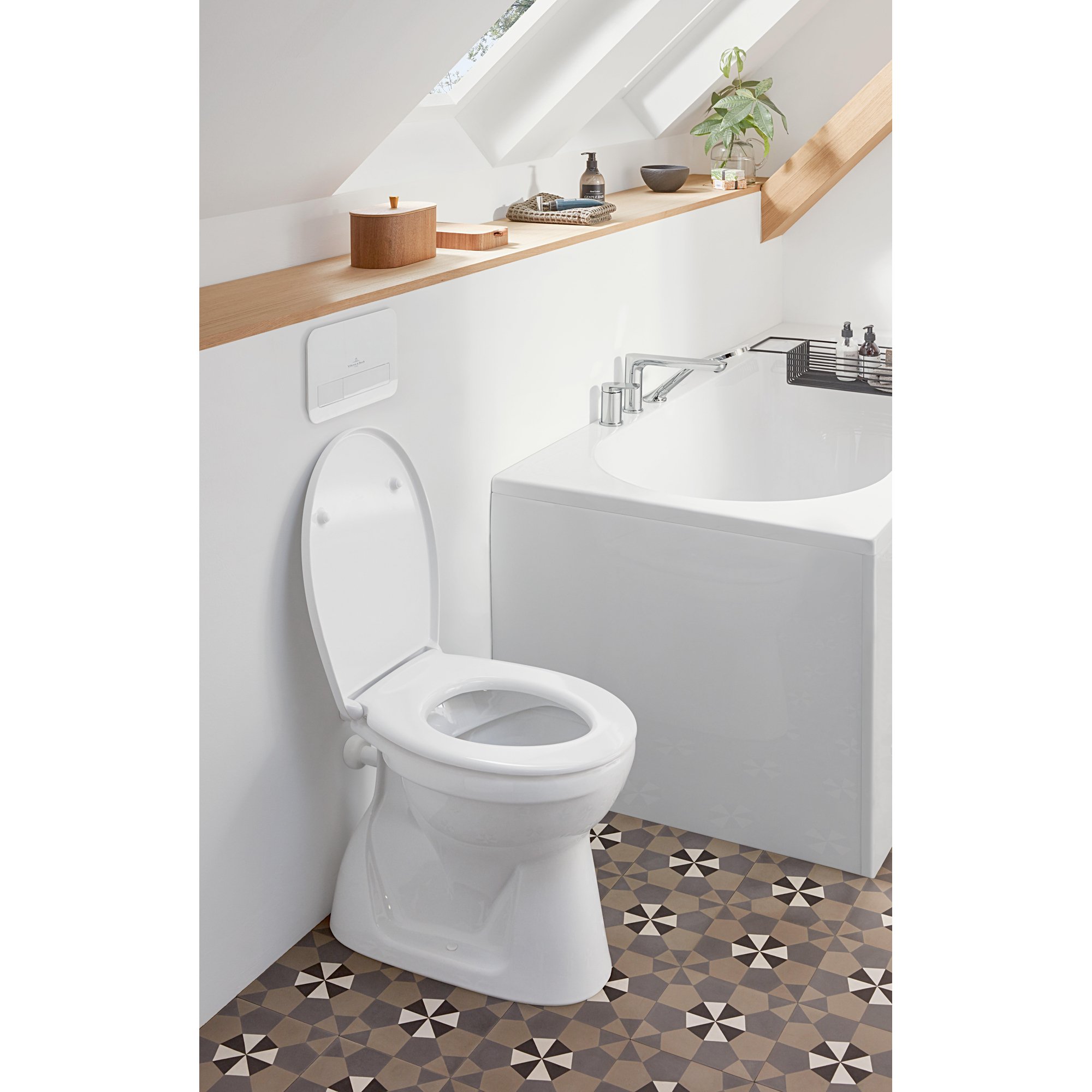 Villeroy & Boch O.novo closetzitting - met softclose m. quick release ...