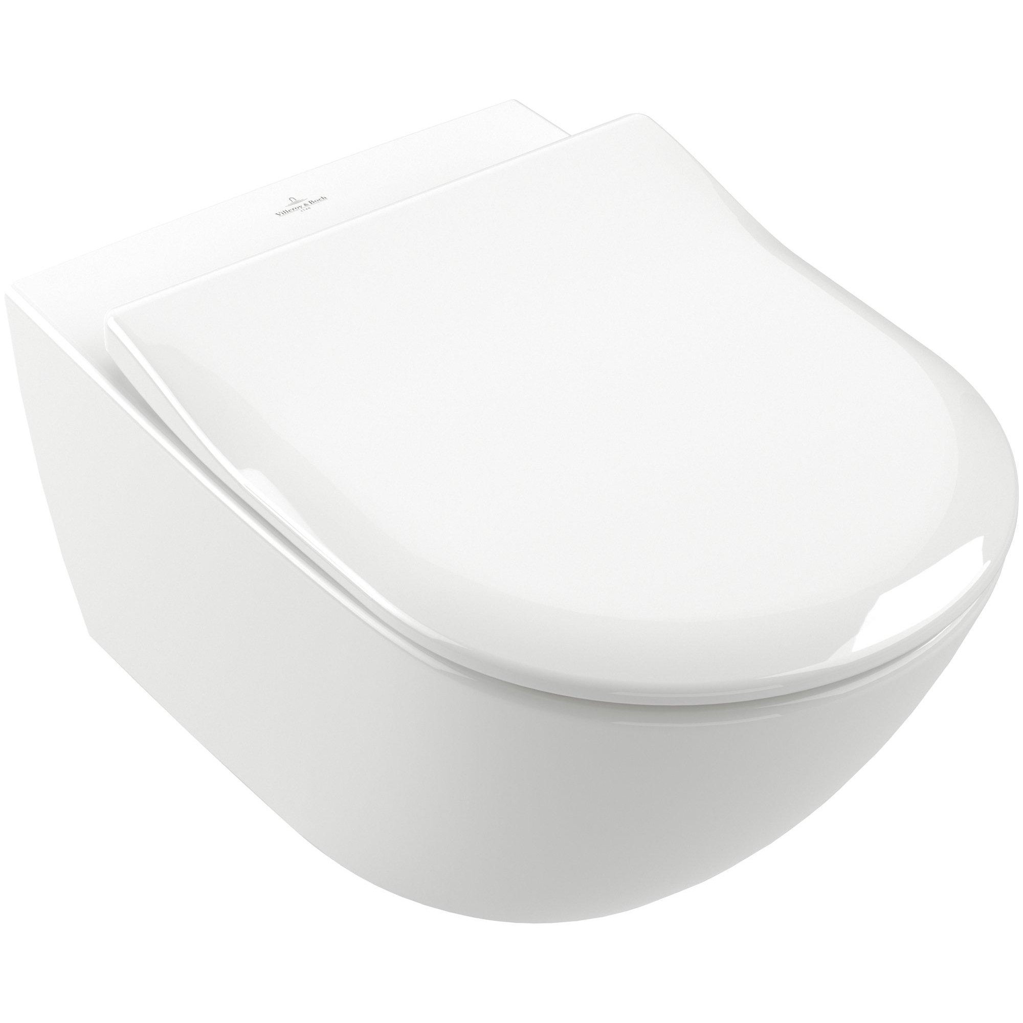 Villeroy & Boch Subway 2.0 closetzitting - slimseat met softclose en ...